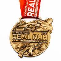 China Wholesale Custom Medal Logo Medallion Soft Enamel Gold Silver Marathon Running Custom Metal Sport Medal for sale