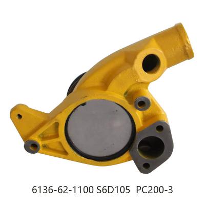 China Komatsu S6D105 Engine Parts Water Pump 6136-62-1100 for sale