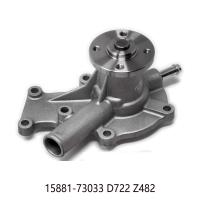 China 19883-73030 15881-73030 15881-73033 Water Pump For Kubota D722 D662 D902 for sale