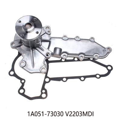 China Water Pump 15521-73030 15521-73033 15521-73035 For Kubota V2203 V1902 for sale
