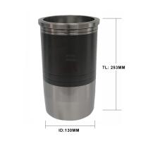 China Diesel Engine Wet Cylinder Liner Sleeve 003WN23 Fit Mercedes Benz OM441 for sale