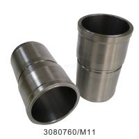 China Cummins L10 M11 Spare Parts Engine Cylinder Liner 3080760 3803703 Sleeve Liners for sale