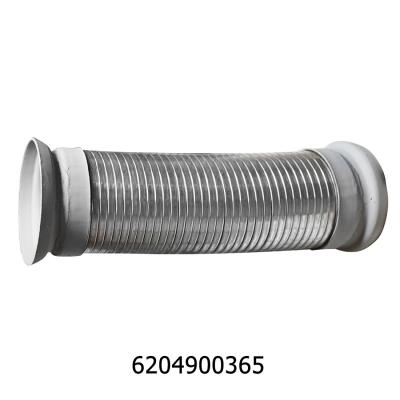 China 6204900365 Engine Exhaust Pipes For Mercedes Benz Trucks 90x285mm for sale
