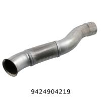 China Stainless Steel Engine Exhaust Pipes For Mercedes Benz Truck 9424904219 for sale