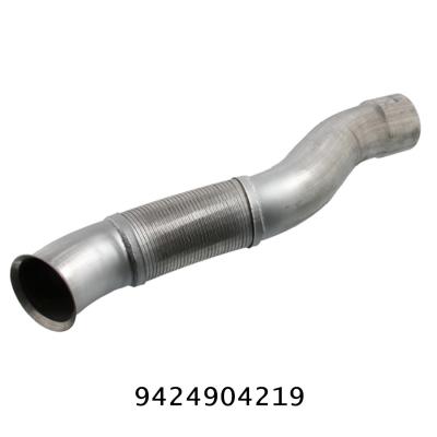 China Stainless Steel Engine Exhaust Pipes For Mercedes Benz Truck 9424904219 for sale