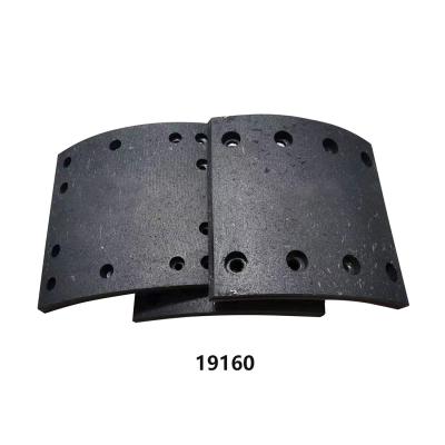 China Truck Spare Parts Brake Linings For MERCEDES BENZ WVA 19160 None Asbesto for sale