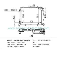 China 16400-75350 Auto Parts Radiator Assembly For Toyota Hiace for sale
