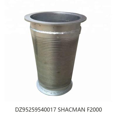China Fit Shacman F3000 Exhaust Flexible Pipe Dz95259540017 for sale