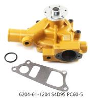 China OEM 6204-61-1204 Excavator Water Pump For Komatsu 4D95 4D95L for sale