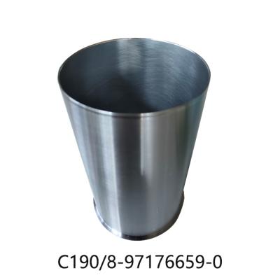 China Steel Cylinder Liner For Isuzu C190 OEM 8-97176659-0 for sale