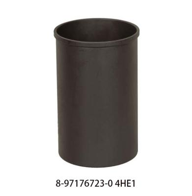China Dry Cylinder Liners Fit Isuzu 4HE1 Cylinder Liner Sleeve 8-97176723-0 for sale