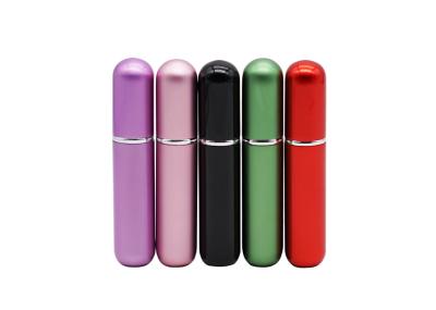 China Mini Spray Perfume Atomizer Tester Bottle 5ml Cosmetic Aluminum for sale