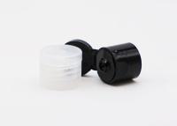 China 24mm Plastic Screw Cap Neck Size Bottles Cosmetic Flip Top Cap for sale