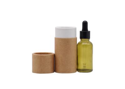 China Cosmetic 30ml Essential Oil Bottle Green Glass Dropper Screen Printing for sale