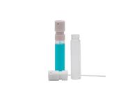 China Plastic Sprayer Perfume Tester Bottle Mini 1ml 2ml Glass for sale
