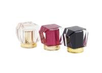 China Acrylic Fea15 Perfume Bottle Caps Lids Spraying Transparent for sale