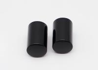 China Black Fea15 Perfume Cap Cylinder Perfume Bottle Lids Hot Stamping for sale