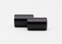 China Black Fea15 Perfume Cap Cylinder Perfume Bottle Lids Hot Stamping for sale
