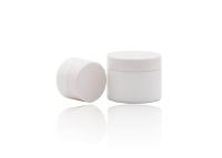China 15g Glass Cream Jar For Personal Care 30g For Cosmetic Round Hot Stamping for sale
