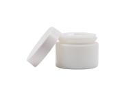 China 15g Glass Cream Jar For Personal Care 30g For Cosmetic Round Hot Stamping for sale