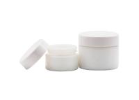 China 15g Glass Cream Jar For Personal Care 30g For Cosmetic Round Hot Stamping for sale