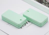 China Light Green Perfume Tester Bottle Plastic 30ml Pocket Refillable Travel for sale
