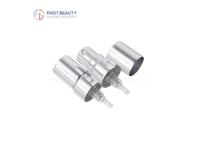 China Screw Aluminum Perfume Atomizer FEA13 Silver Crimp Spray Pump Color Custom for sale