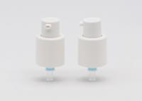 China Cosmetic Plastic Lotion Pump Dispenser 20/410 Smooth Cream 20mm White Treatment for sale