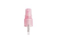 China Light Blue 18/410 Fine Mist Sprayer Pump Plastic Screw Ribbed for sale
