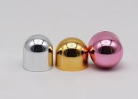 China Semicircular Perfume Cap For Fea15 Glass Bottles Plastic Shiny Color Lids for sale