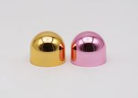 China Semicircular Perfume Cap For Fea15 Glass Bottles Plastic Shiny Color Lids for sale