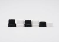China 18mm Black Screw Cap Top CRC Child Resistant Comes Complete With Dropper Insert for sale