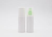 China Plastic Cosmetic Spray Bottle Fine Mist Pet 100ml White Cylinder for sale