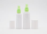 China Plastic Cosmetic Spray Bottle Fine Mist Pet 100ml White Cylinder for sale