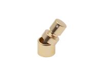 China Aluminum Perfume Sprayer Fea15mm Crimp Mist Light Gold for sale