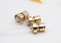 China Aluminum Perfume Sprayer Fea15mm Crimp Mist Light Gold for sale