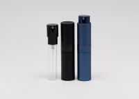 China Aluminum Perfume Tester Bottle Atomizer With Round Square 8ml 10ml for sale