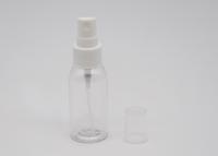 China Transparent Plastic Bottle With Spray Pump 60ml 100ml Pet for sale