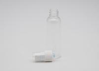 China Transparent Plastic Bottle With Spray Pump 60ml 100ml Pet for sale
