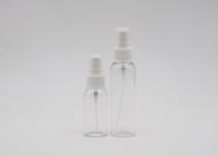 China Transparent Plastic Bottle With Spray Pump 60ml 100ml Pet for sale