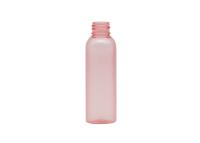 China Clear Pink Cosmetic Spray Bottle 60ml Empty PET Plastic for sale