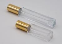 China Square 10ml Glass Perfume Atomizer Bottle Portable Mist Spray for sale