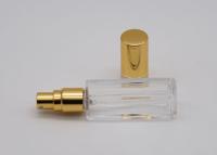 China Square 10ml Glass Perfume Atomizer Bottle Portable Mist Spray for sale