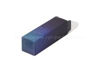 China Aluminum Lipstick Tube 3.5g Cylinder Magnetic Container With Paper Package for sale