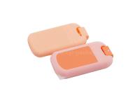 China Plastic Orange Perfume Spray Atomizer With Rubber Case Credit Card for sale