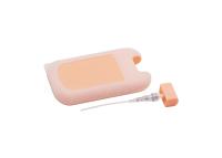 China Plastic Orange Perfume Spray Atomizer With Rubber Case Credit Card for sale