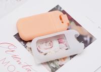 China Plastic Orange Perfume Spray Atomizer With Rubber Case Credit Card for sale