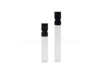 China Mini Glass Perfume Tester Bottle With Plastic Spray Pump 3ml Atomizer for sale