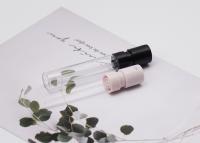 China Mini Glass Perfume Tester Bottle With Plastic Spray Pump 3ml Atomizer for sale