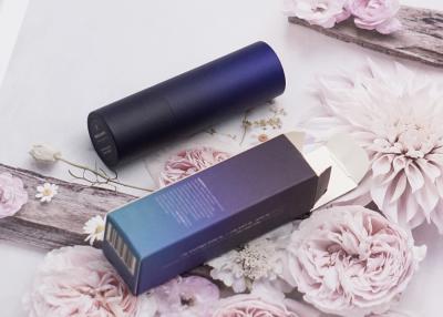 China 3.5g Luxury Lipstick Tube Cylinder Empty Aluminum Container Package With Paper Box for sale
